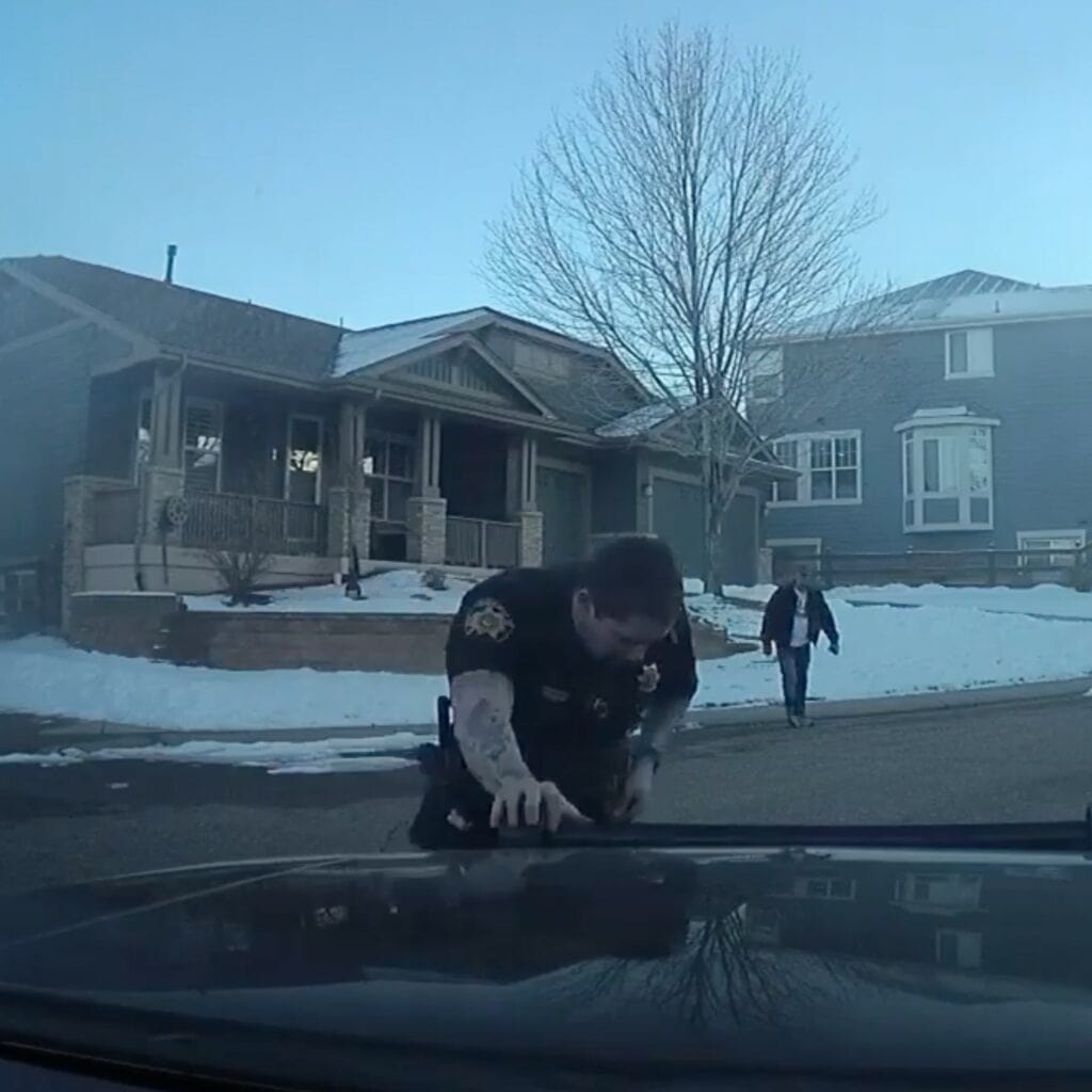 CRYING DOG TRAPPED IN A CAR IS SAFE AND SOUND THANKS TO A POLICE ...